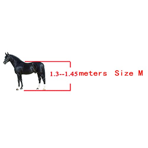 Tnfeeon 2pcs Horse Front Tendon Boots,Adjustable Horse Front Legs Support Boots Horse Leg Protective Wraps Lightweight Horse Riding Equestrian Equipment