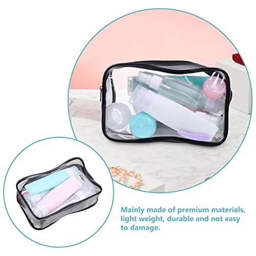 Travel Bottles Set 1 Set Cosmetic Toiletry Containers for Shampoo, Lotion Soap, Shampoo Liquids, Conditioner Travel Size Refillable Squeezable Portable Tubes
