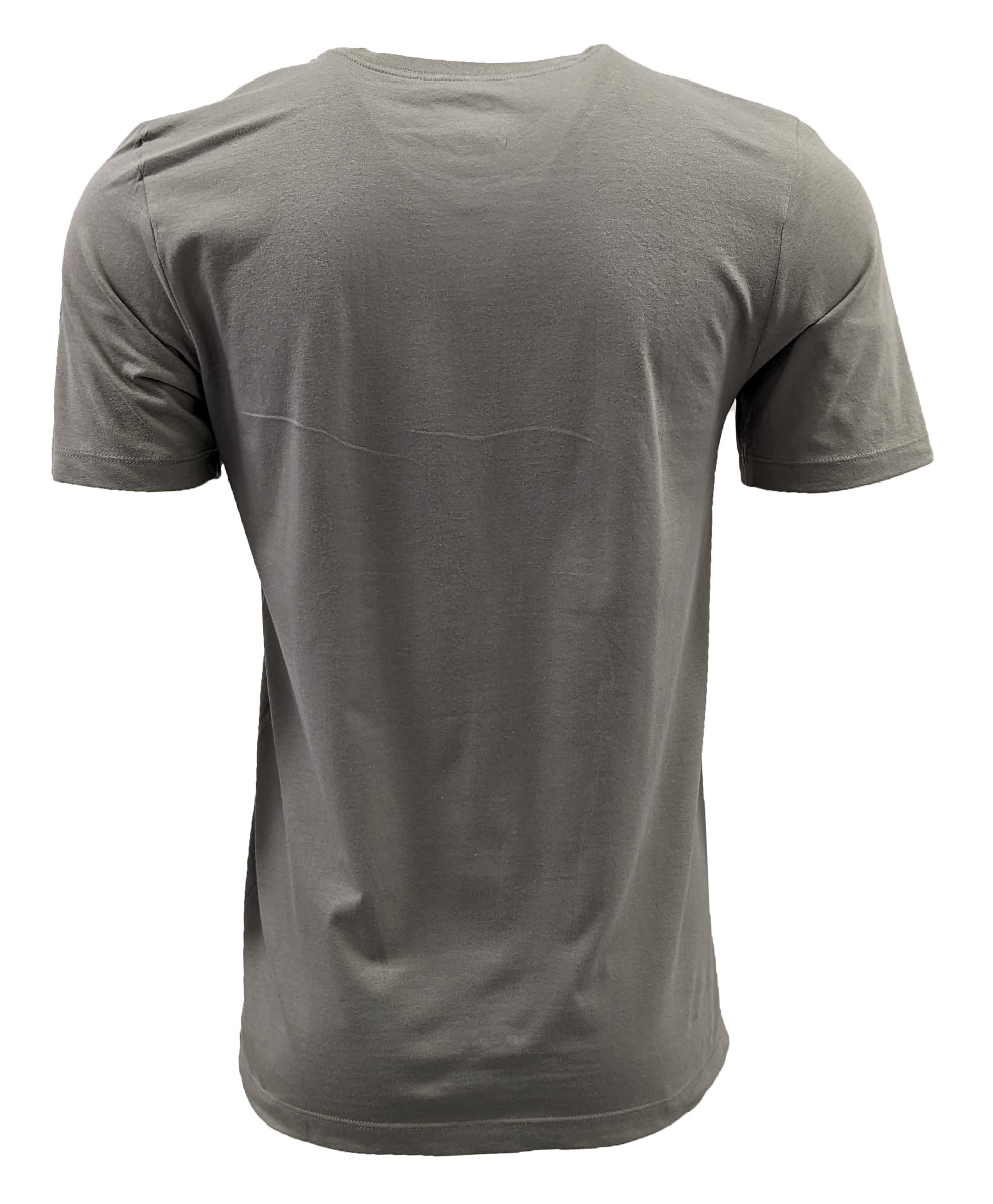 Nike Mens Just Do It Big Logo T-Shirt (Medium, Pale Moss Green/White)