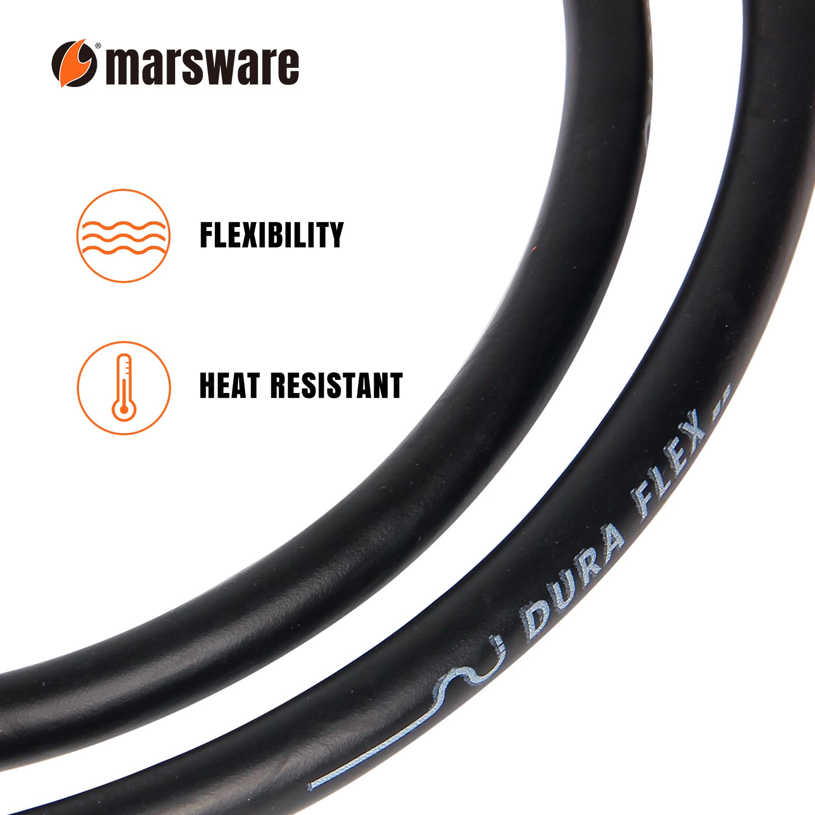 marsware MIG Welding Gun Torch Stinger Compatible with Miller M-25 169598 Millermatic 212 & 252, MIG Semiautomatic Gas-Shielded Welding Guns for 15ft 250A