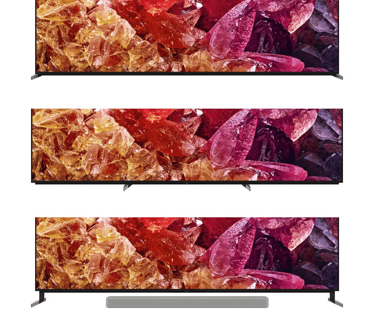 Sony XR85X95K 85" 4K Smart BRAVIA XR HDR Mini LED TV with an Austere 3S-4KHD2-2.5M III Series 4K HDMI 2.5m Cable (2022)(Used)