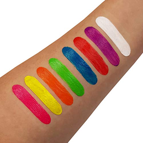 Moon Glow - Neon UV Paint Stick Body Crayon for the Face & Body β White