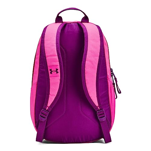 Under Armour Hustle Play Backpack, (652) Rebel Pink/Mystic Magenta/Metallic Cristal Gold, One Size Fits Most