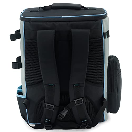 RX WELD Black Welding Backpack, Welding Tools Backpack Extreme Gear Pack with Helmet Catch
