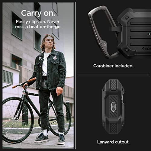 Spigen Tough Armor (MagFit) Designed for iPhone 14 Pro Max Case and Tough Armor Designed for AirPods Pro 2nd Generation Case