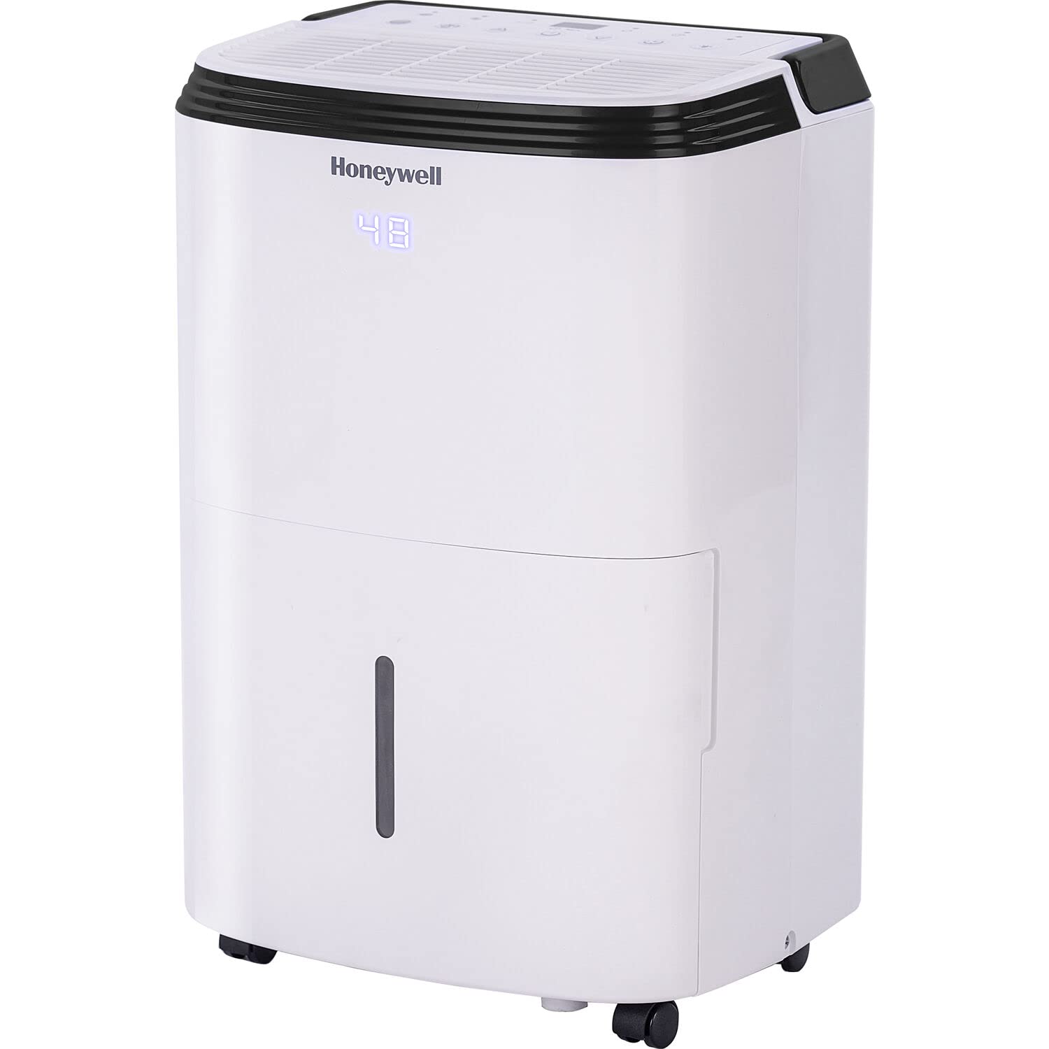 Honeywell 30 Pint Energy Star Dehumidifier with 5 Year Warranty for Basement & Medium Rooms with Mirage Display and Washable Filter to Remove Odor & Filter Change Alert