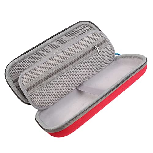 Trjgtas Protective Case for Classic III Stethoscope Accessories Portable Storage Bag Carrying Case Pouch(Red)