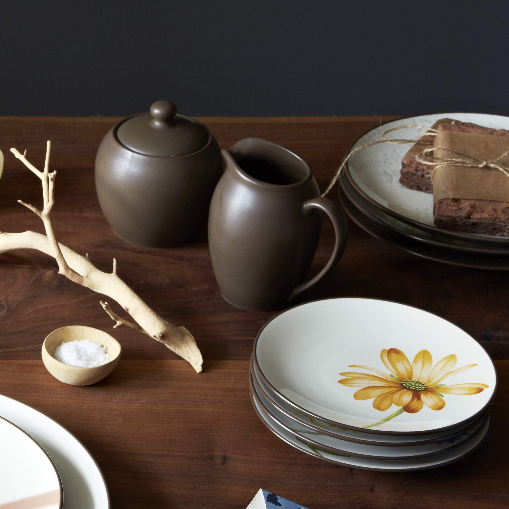 Noritake Colorwave Chocolate Bowl, Rice, 5 3/4", 20 oz., Set of 4 in Brown
