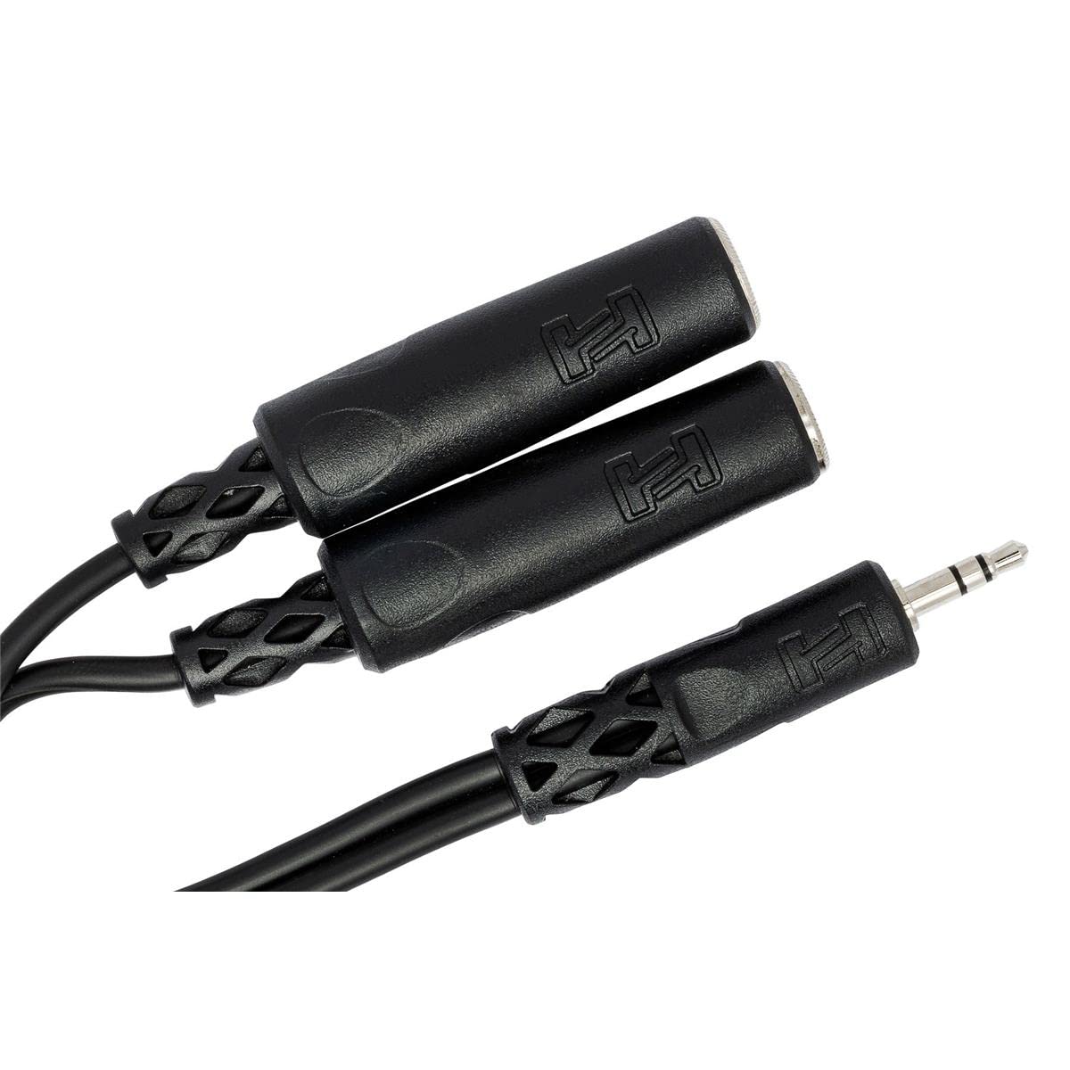 Hosa YMP-233 3.5 mm TRS to Dual 1/4" TRSF Y Cable