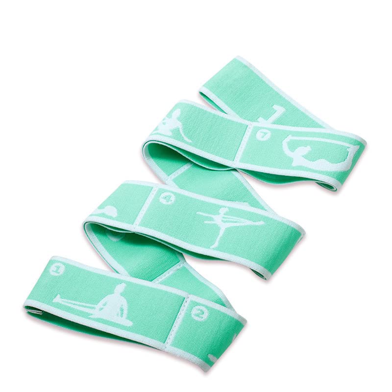 Multifunctional Dance Yoga Auxiliary Elastic Band Adult Latin Training Elastic Band Beginner Pilates Yoga Resistance Band (2)