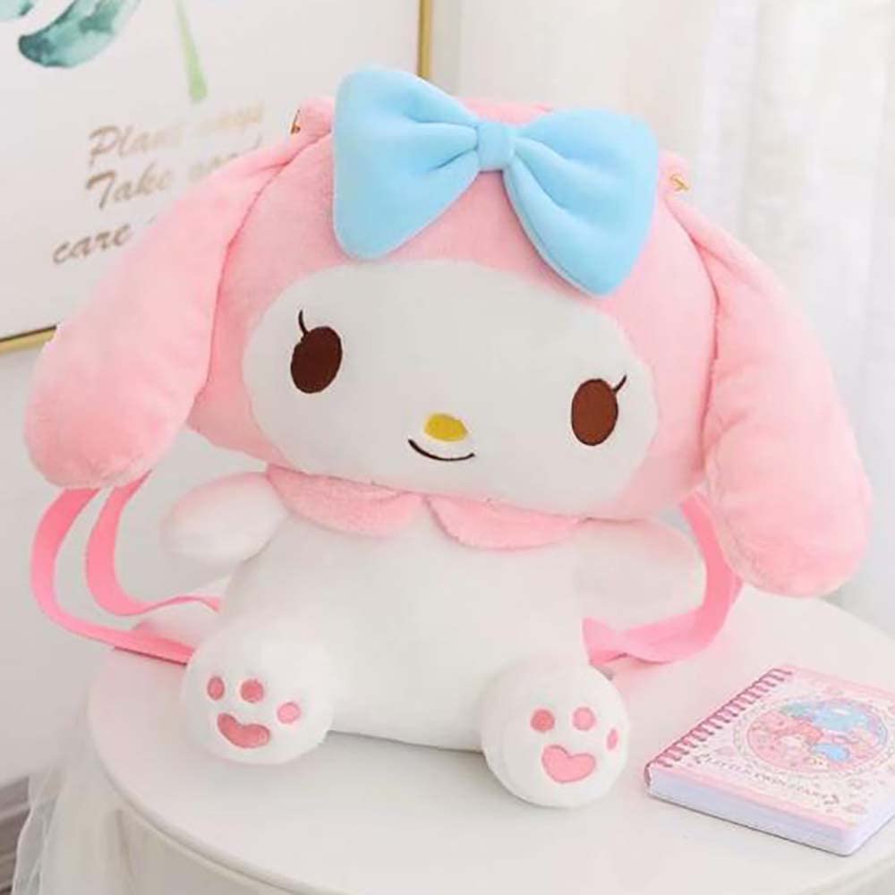 Huositi Anime Plush Backpack Cartoon Character Shoulder Bag Toy Bag Character Cute Soft Filling Bag