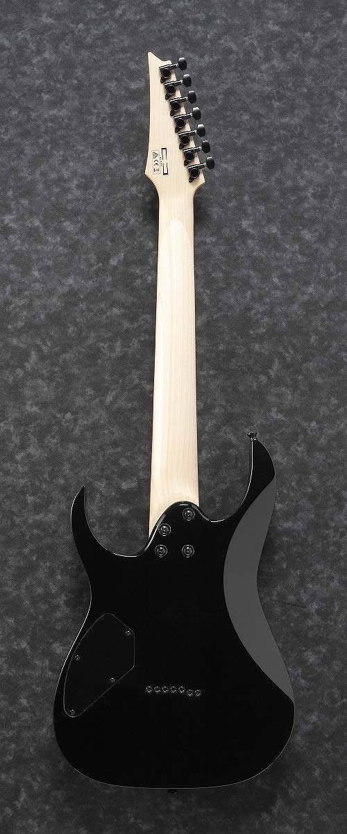 Ibanez GRG 7 String Solid-Body Electric Guitar, Right, Transparent Black Sunburst, Full (GRG7221QATKS)