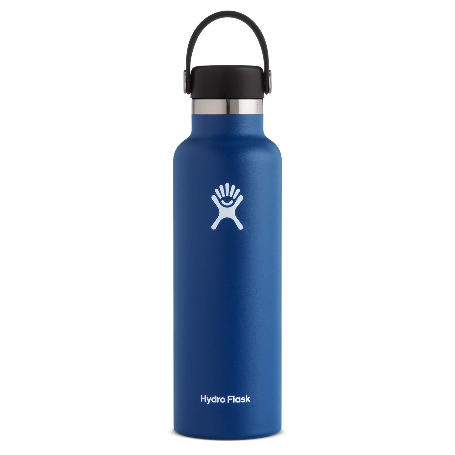 Hydro Flask Standard Mouth Water Bottle, Flex Cap - 21 oz, Graphite