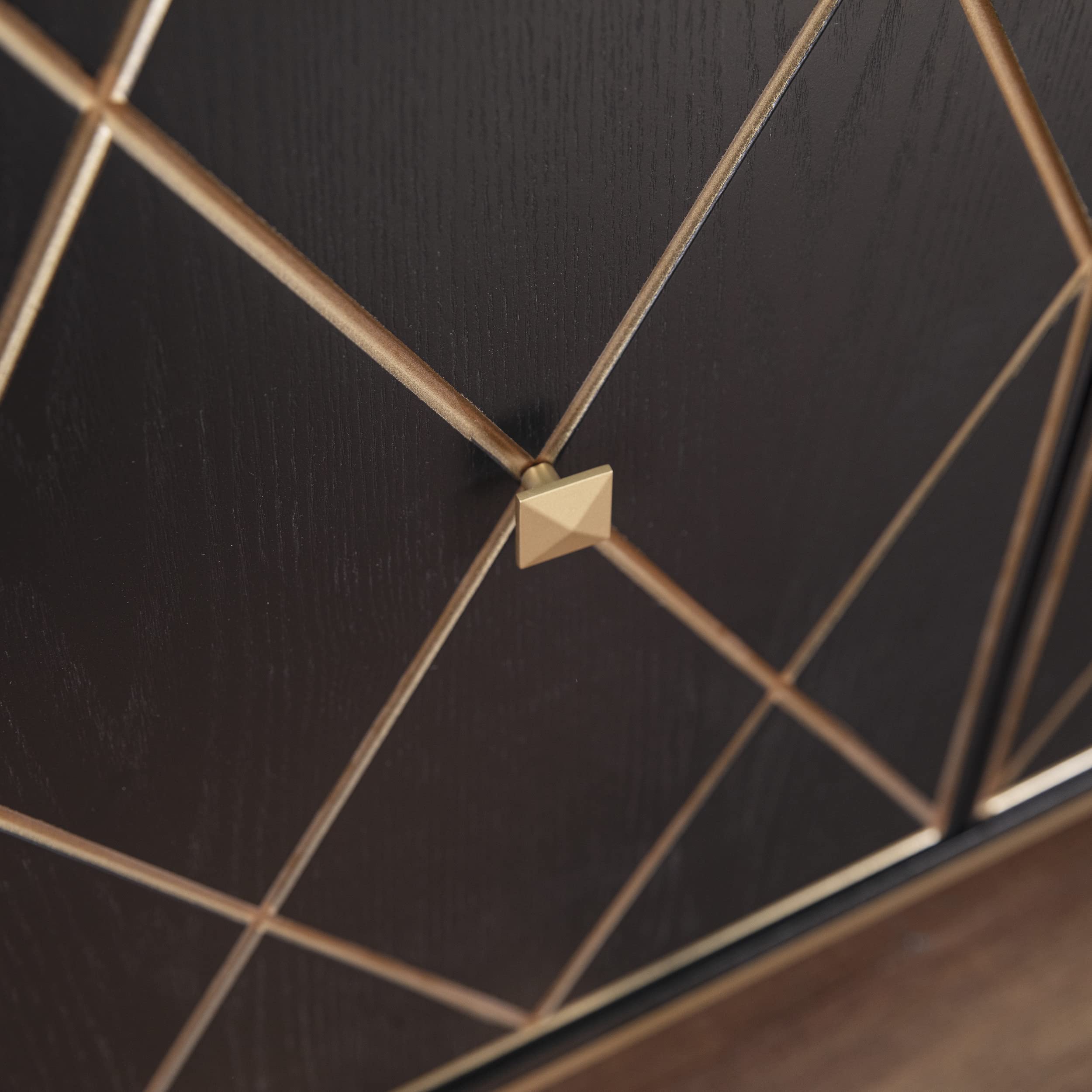 SEI Furniture Marradi Storage Cabinet, Black