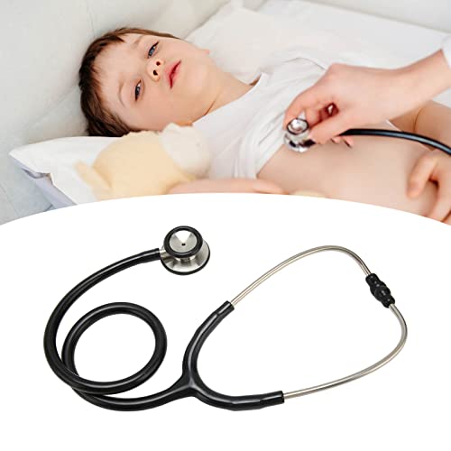 Stethoscope, Teaching Stethoscope Soft Ear Plugs Double Head Professional for Doctors for Clinic
