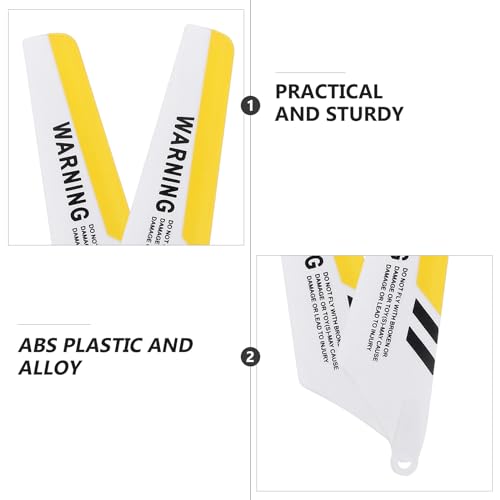 ibasenice RC Helicopter Replacement Parts - A Helicopter Blade Connect/SG Buckle Shaft Inner S Tail Balance, Spare Blades for RC Helicopter
