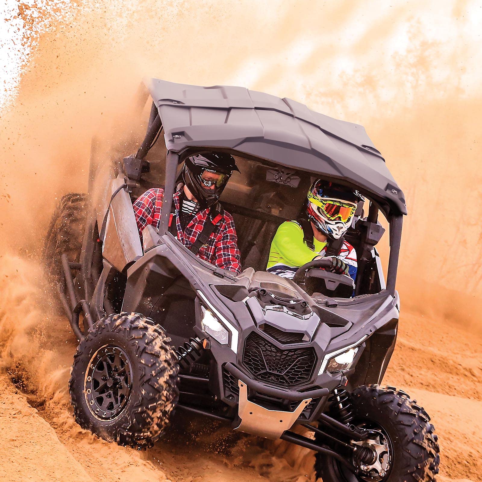kemimoto Kemimoto Maverick X3 4-Seater Hard Roof for 2017 2018 2019 2020 2021 Can Am Maverick X3 Max Replace 4 Doors OEM # 715003750 4-Door Model