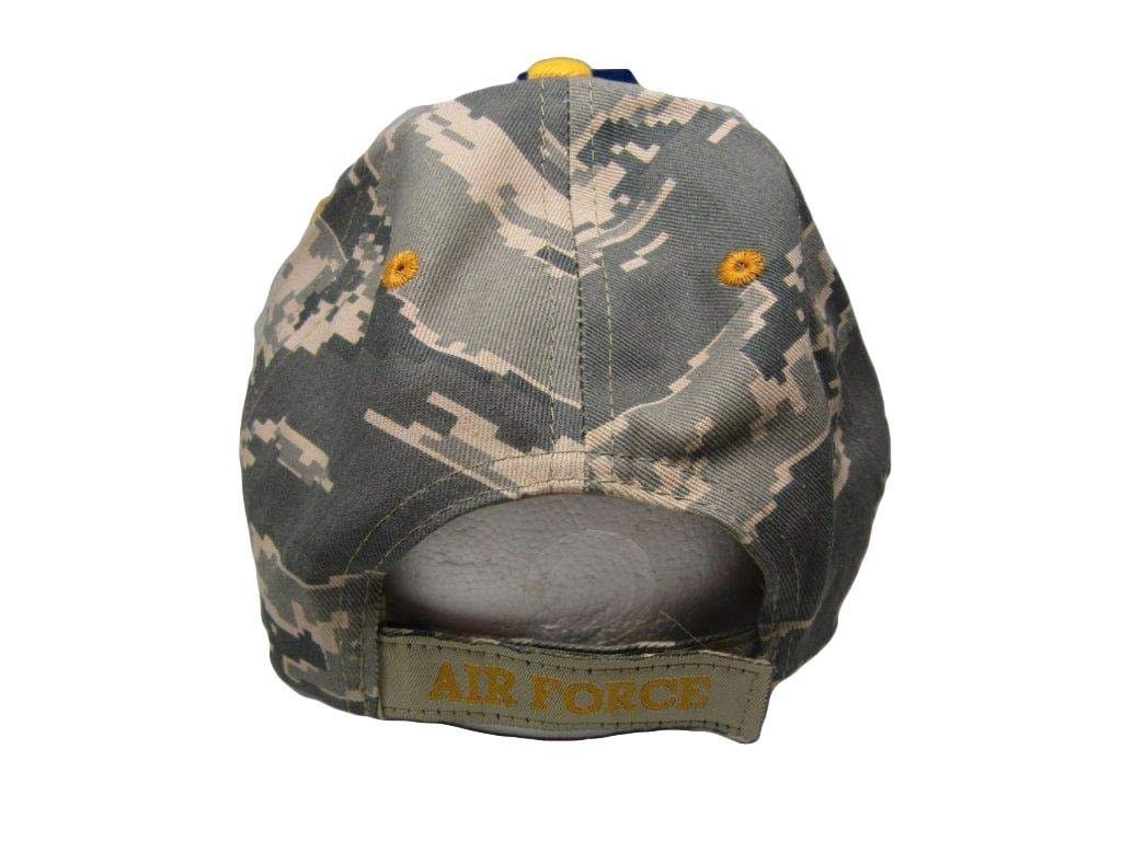 K's Novelties US Air Force Veteran V Camouflage Camo Digital Embroidered Cap Hat CAP593BC