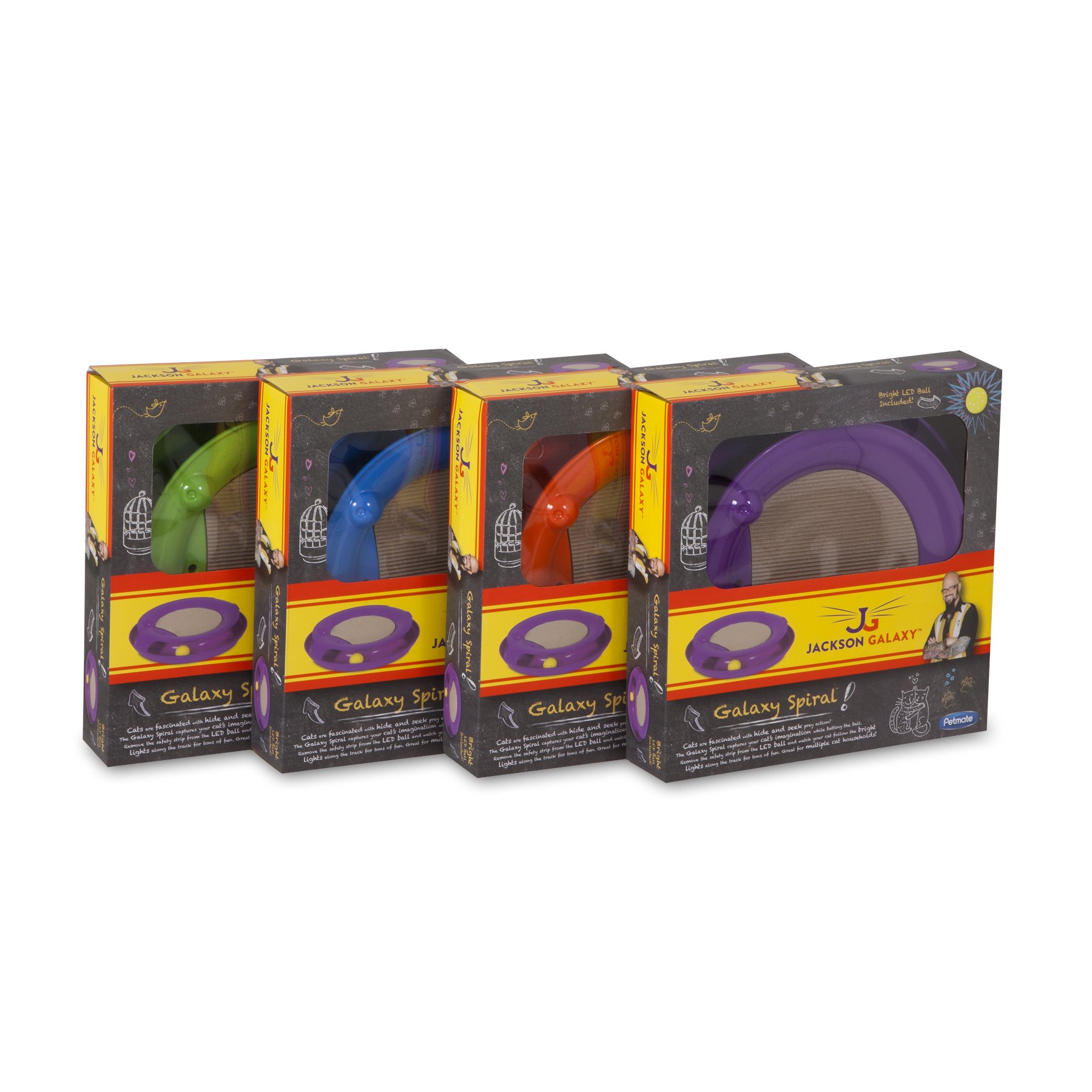 JACKSON GALAXY SPIRAL - ASSORTED COLORS