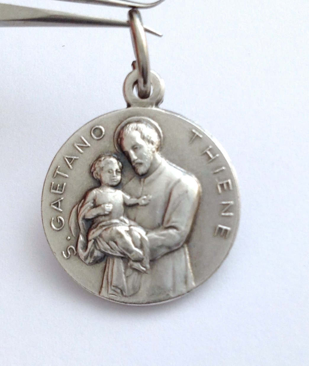 I G J Saint Gaetano from Thiene Medal - The Patron Saints Medals