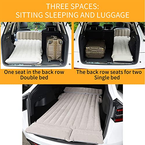 LMZX Air Mattress Bed for Tesla Model Y, 3, S, X 5 Seater,Inflatable Bed Camping Accessories Mattress(Multi-Purpose)