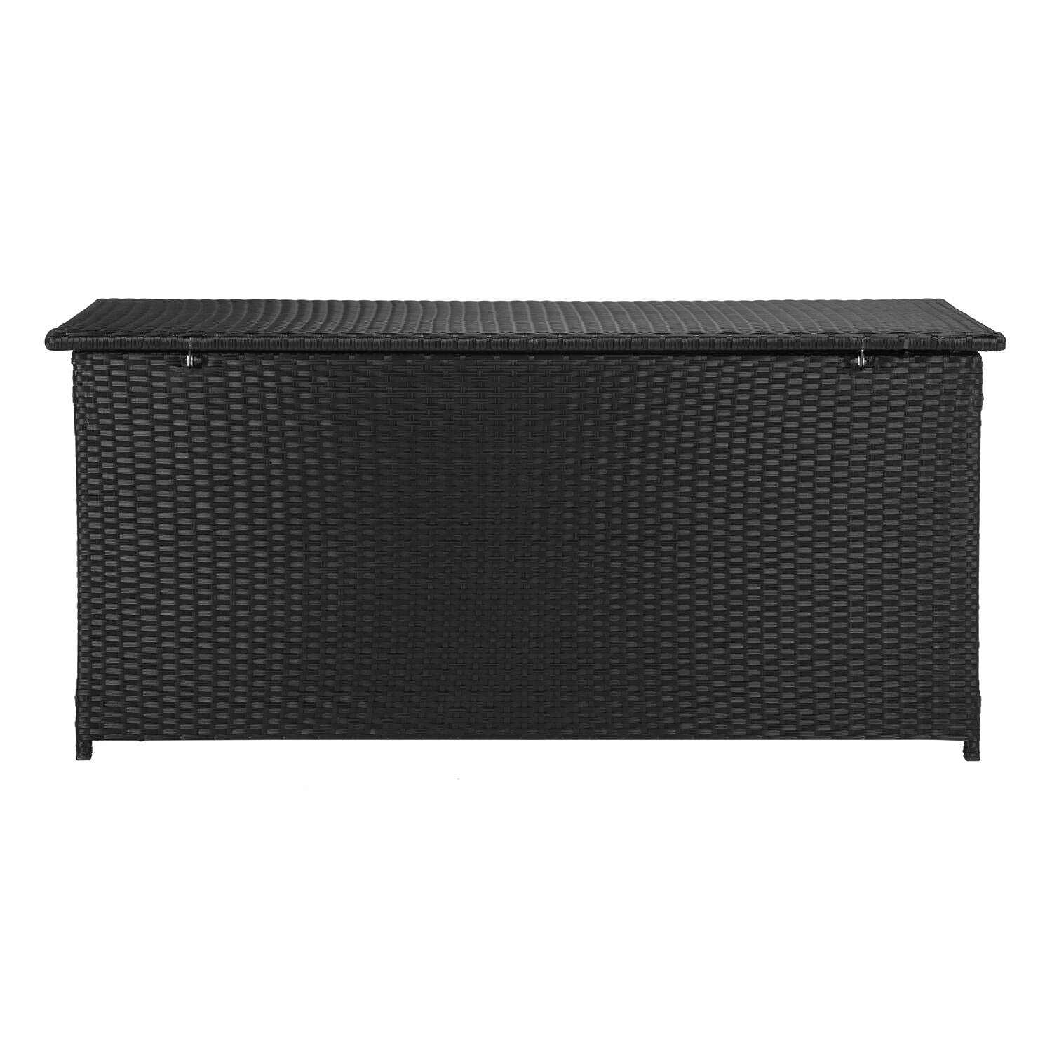 Safavieh PAT9002A Collection Cosima Black 53" 13 Gallon Outdoor Storage Deck Box