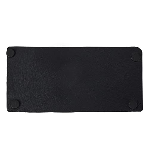 Tcrogsciss Natural Slate Cheese Boards, Individual Charcuterie Board for Appetizer, Cheese, Dessert, Tapas and Sushi Presentation