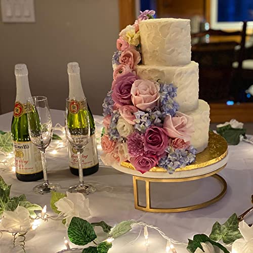 yarlung Gold Cake Knife and Server Set, Elegant Wedding Cake Cutting Serving Set with Luxurious Handle, Pie Cutter Spatula Utensils for Birthday Party Events, Valentine's Day Gift