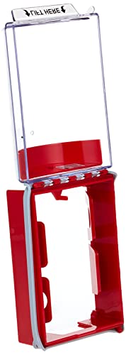 Safety Technology International, Inc. STI-13210FR Universal StopperĀ®, Surface Mount with Conduit Knockouts and Fire Label, Indoor/Outdoor Polycarbonate Protective Cover for Pull Stations or Call Points