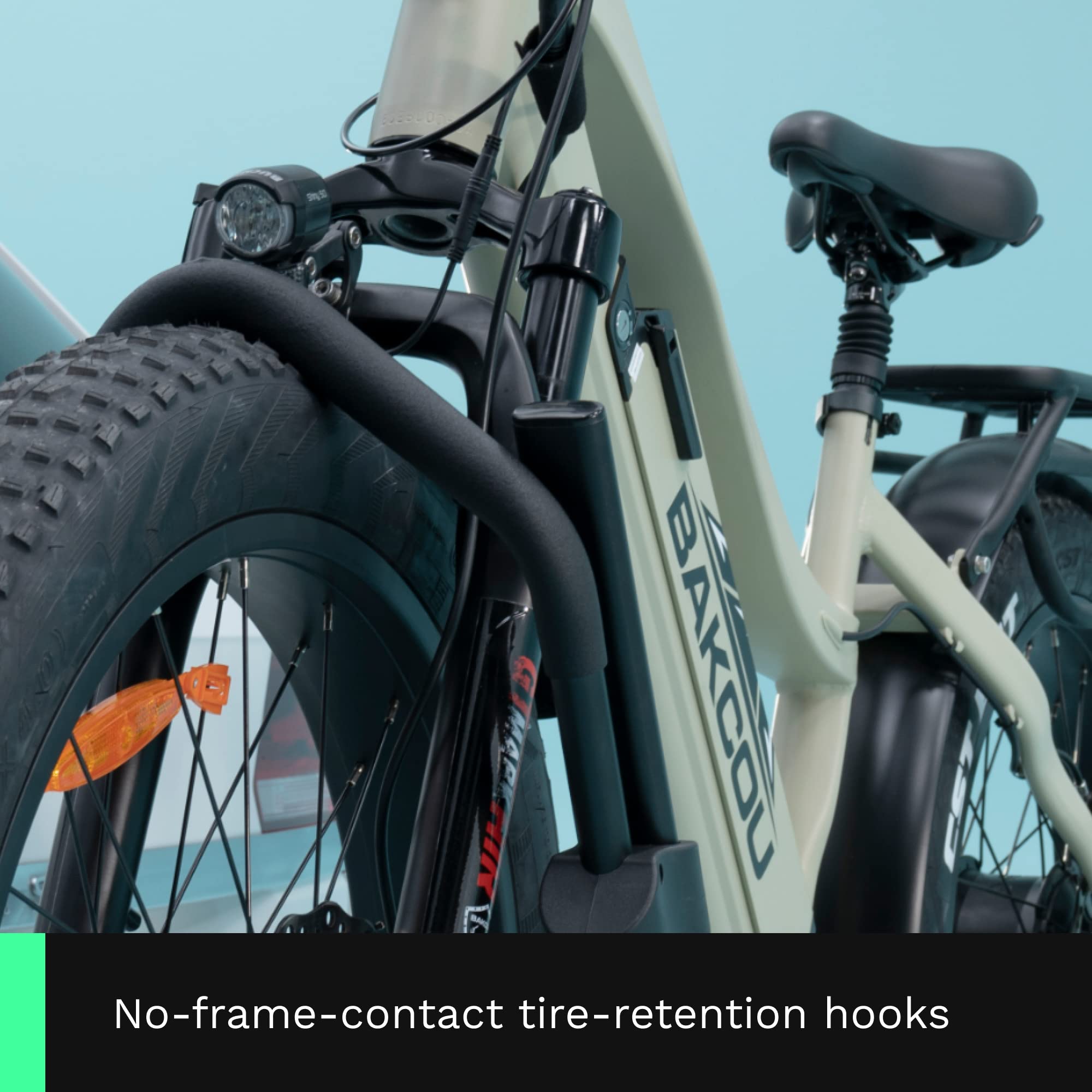 KAC C2 Hitch Mounted 2-Bike Platform Bike Rack, for Standard, Fat Tire, Electric Bikes, 60 Lbs Per Bike Capacity, Smart Tilting, Frame Retention Carrier, 2" Hitch