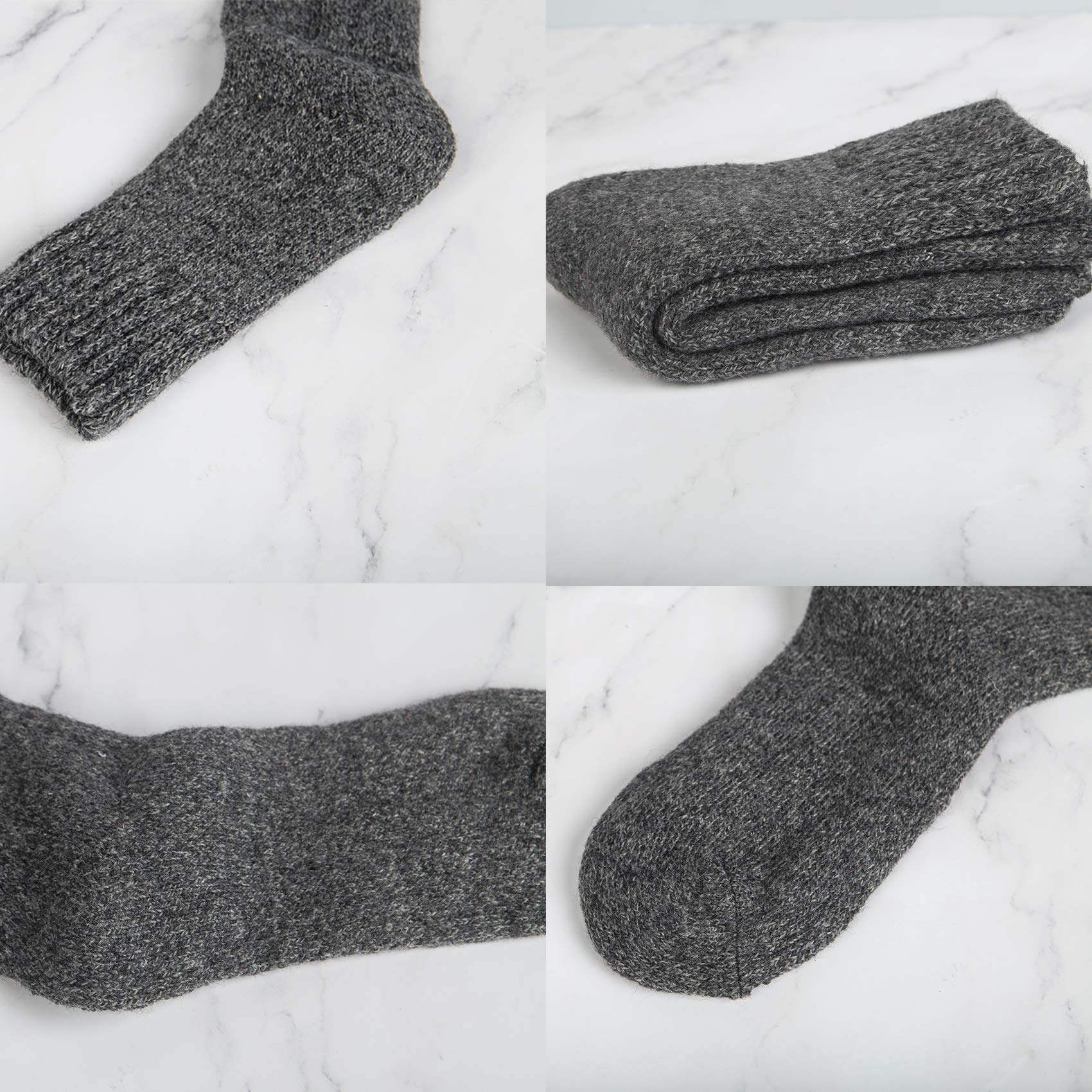 iCamter Womens Wool Socks Soft Super Thick Warm Socks for Women Thermal Winter Socks for Gifts