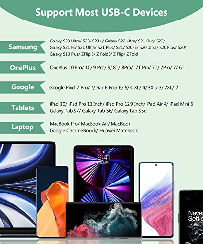 USB C Headphones, Wired Earbuds for iPhone 15 Plus, Samsung S23 Ultra S22 DAC Digital Earphones Stereo Audio in-Ear Headphones with Microphone for iPad 10th Samsung S21 A53 S20 Google Pixel 7 Pro