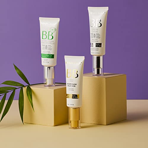 Marcelle BB Cream Beauty Balm, Medium, Hypoallergenic and Fragrance-Free, 1;5 Ounces