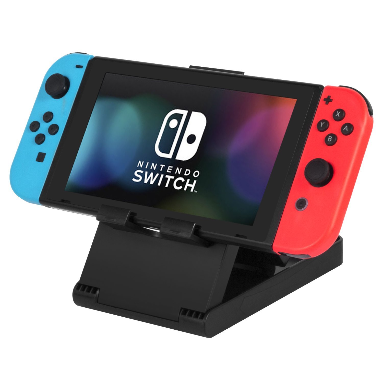 Keten 13 in 1 Switch Accessories Kit, Including Travel Carrying Case, NS Switch Clear Cover Case, Adjustable Stand, Tempered Glass Screen Protector (2 Packs)