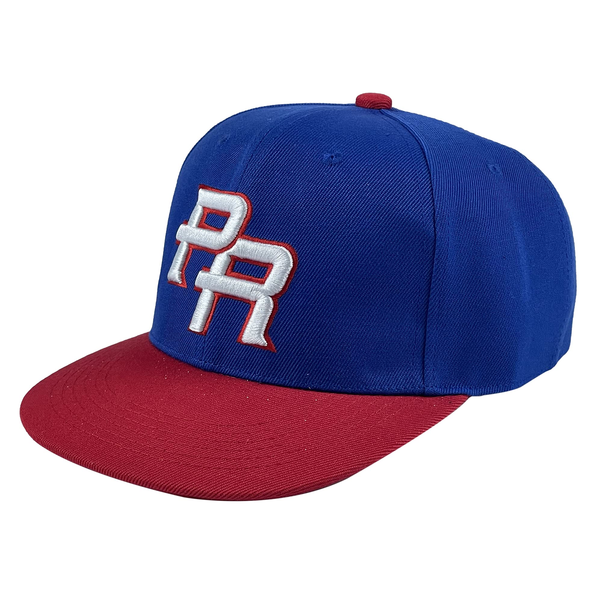 Kaleid Puerto Rico World Game Classic National Adjustable Cap Embroidered Snapback Baseball Hat, Blue, 7-7 58