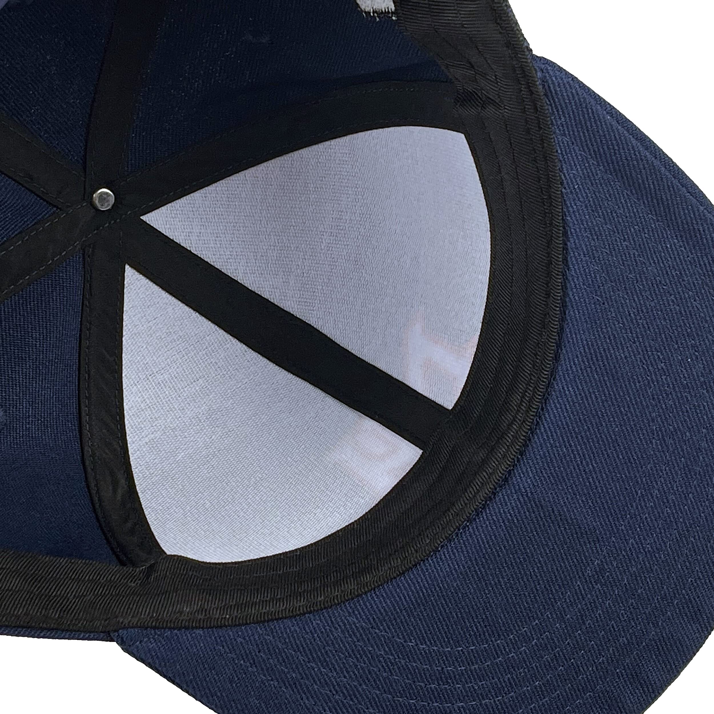 Kaleid Roy Hobbs Embroidered Adjustable New York Baseball Cap The Natural Movie Snapback Hat Navy, 7-7 58, 7-7 58
