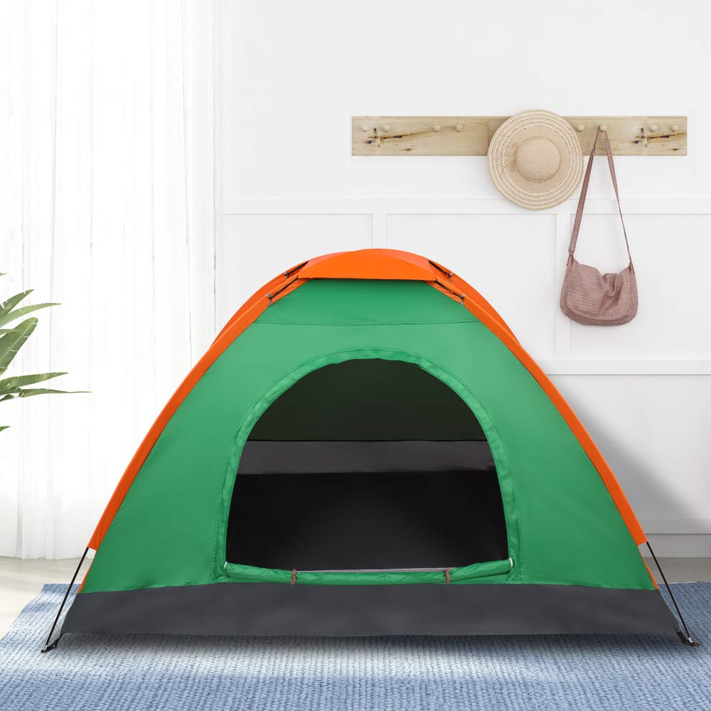Kcelarec 2-Person Waterproof Camping Dome Tent,Great for Camping, Backpacking, Hiking & Outdoor Music Festivals