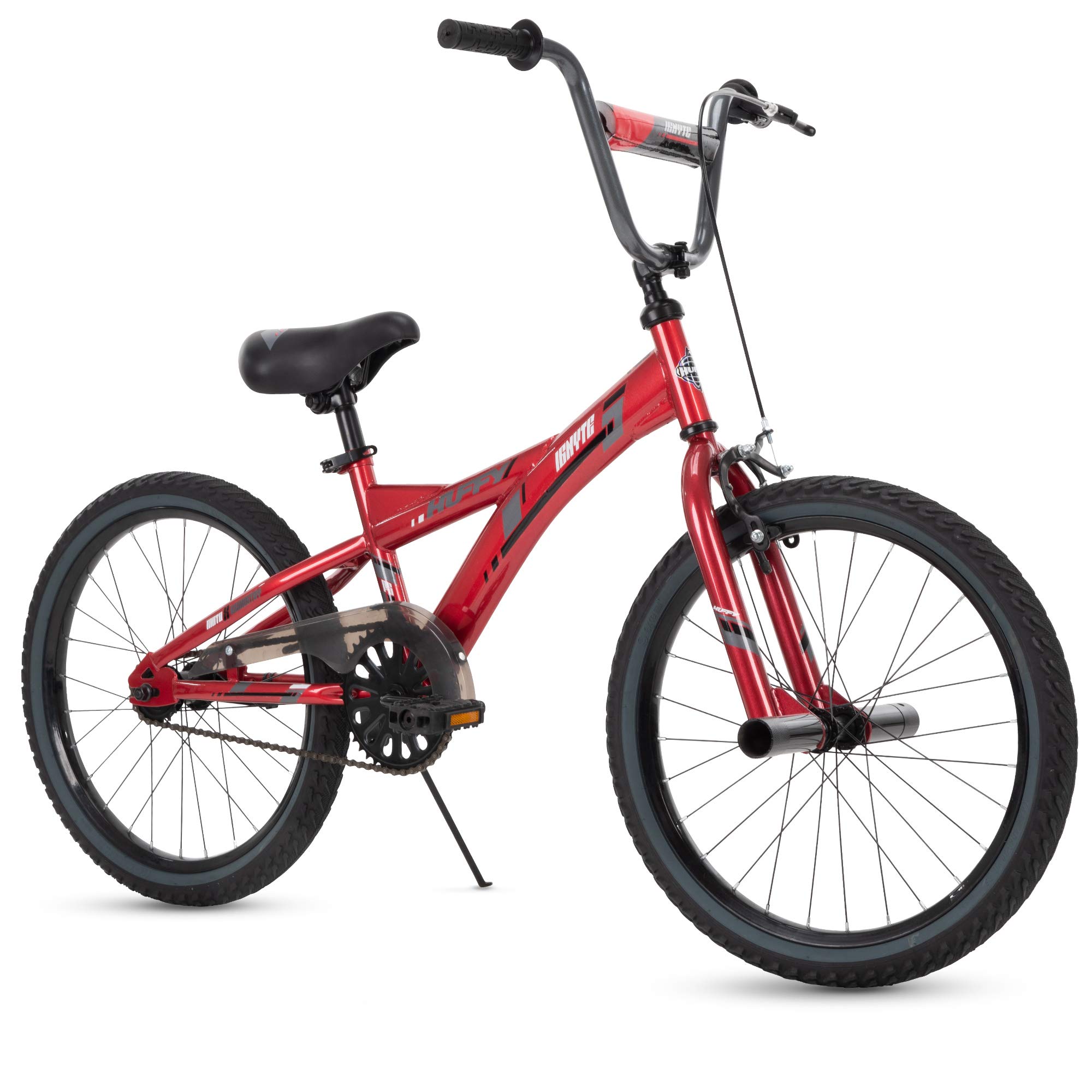 Huffy Kids Bike for Boys, Ignyte 20 inch Red & Blue, Gloss Crimson