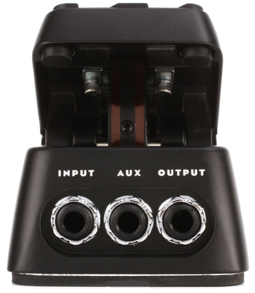 Jim Dunlop DVP4 Volume (X) Mini Pedal for Electric Guitars Bundle with 2-Pack of Pedal Patch Cables