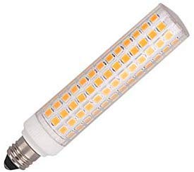 JDE11 Mini Candelabra LED Light Bulb (jde11 120v 75w-100w Halogen Bulbs Equivalent | 110V-130V Input | jd Mini can Bulb | E11 Mini Candelabra Base (Warm White,1-Pack)