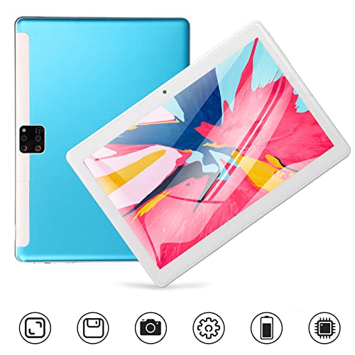 Tablet PC, 1960 X 1080 Dual Frequency Gaming Tablet for Adult Home (US Plug)