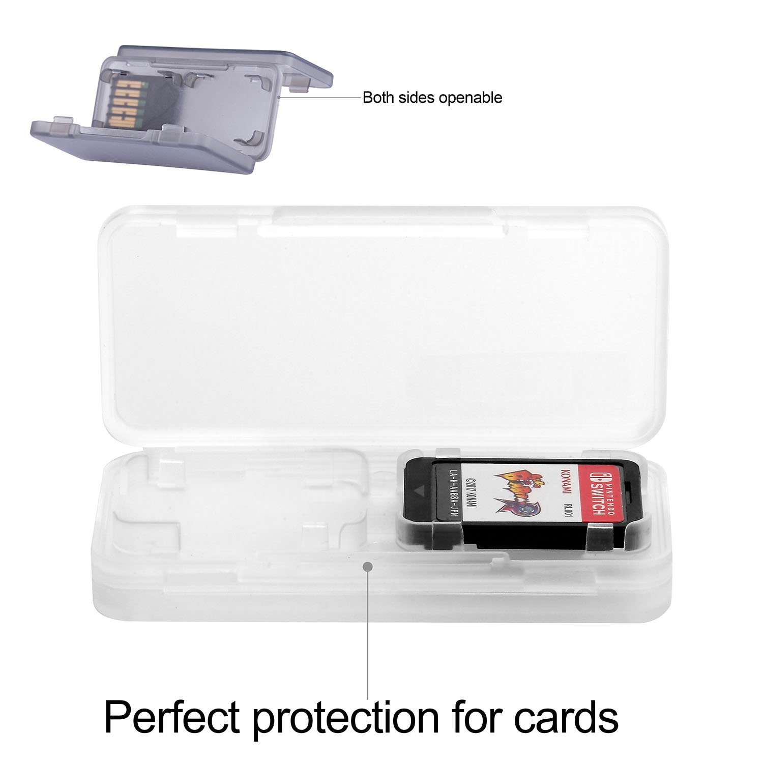 iAmer Accessories for Nintendo Switch 11 in 1 Starter Kits,Include Carrying Case for Switch,Protective Cover,Tempered Glass Screen Protector,Silicone Cover for Joy Con,Thumb Grips Caps,Game Card Case