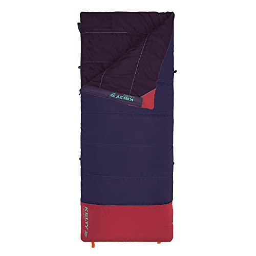 Kelty Callisto Kids 30 Degree Synthetic Insulated Sleeping Bag, Soft Shell, Stuff Sack Included for Boys and Girls