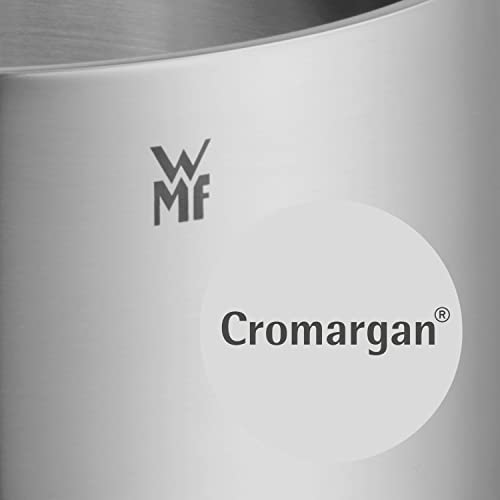 WMF Pot Set 5-Piece Gourmet Plus Inside Scale Steam Vent Made in Germany Hollow Handles Metal Lid Cromargan® Stainless Steel Suitable for Induction Hobs Dishwasher-Safe