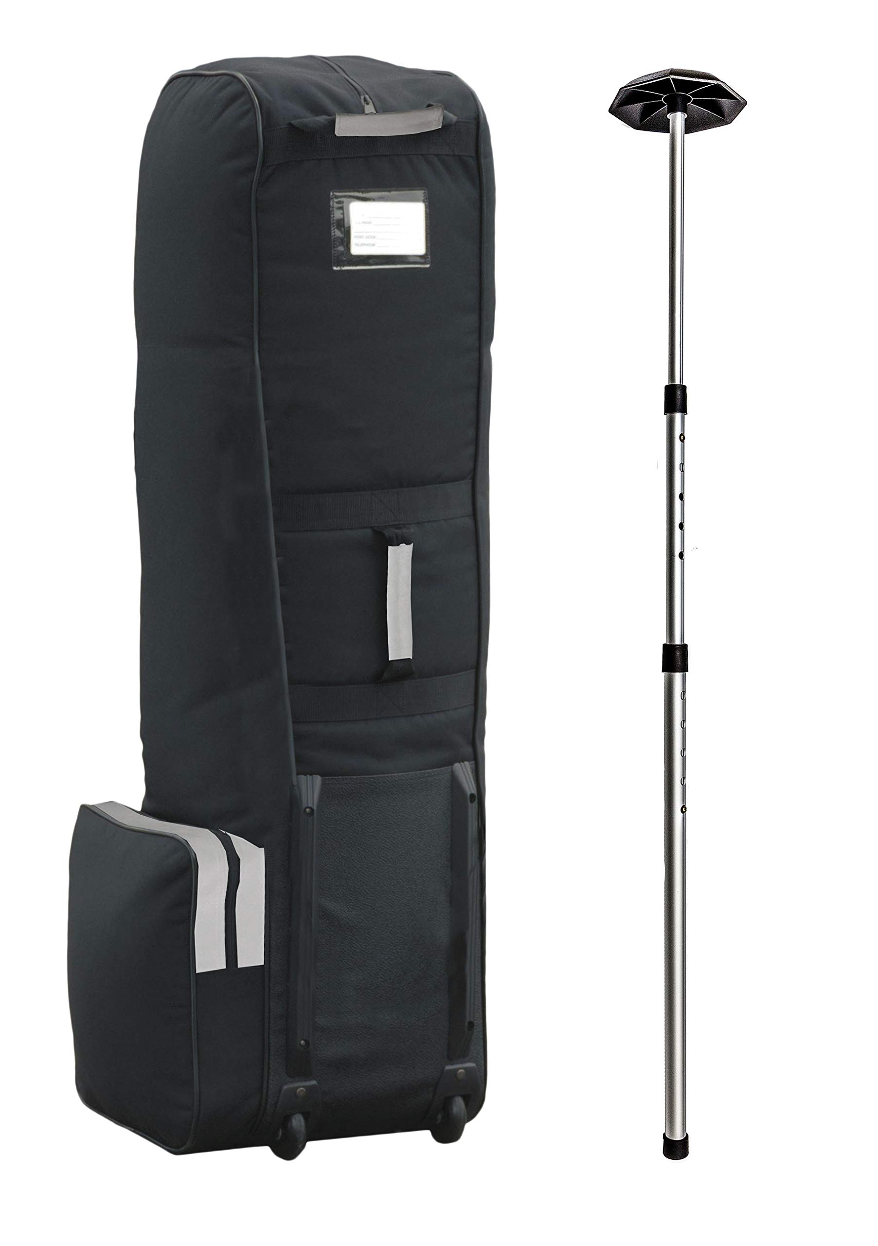 JEF WORLD OF GOLF Travel Cover and Club Protector Combo Set, Black (JR1072)