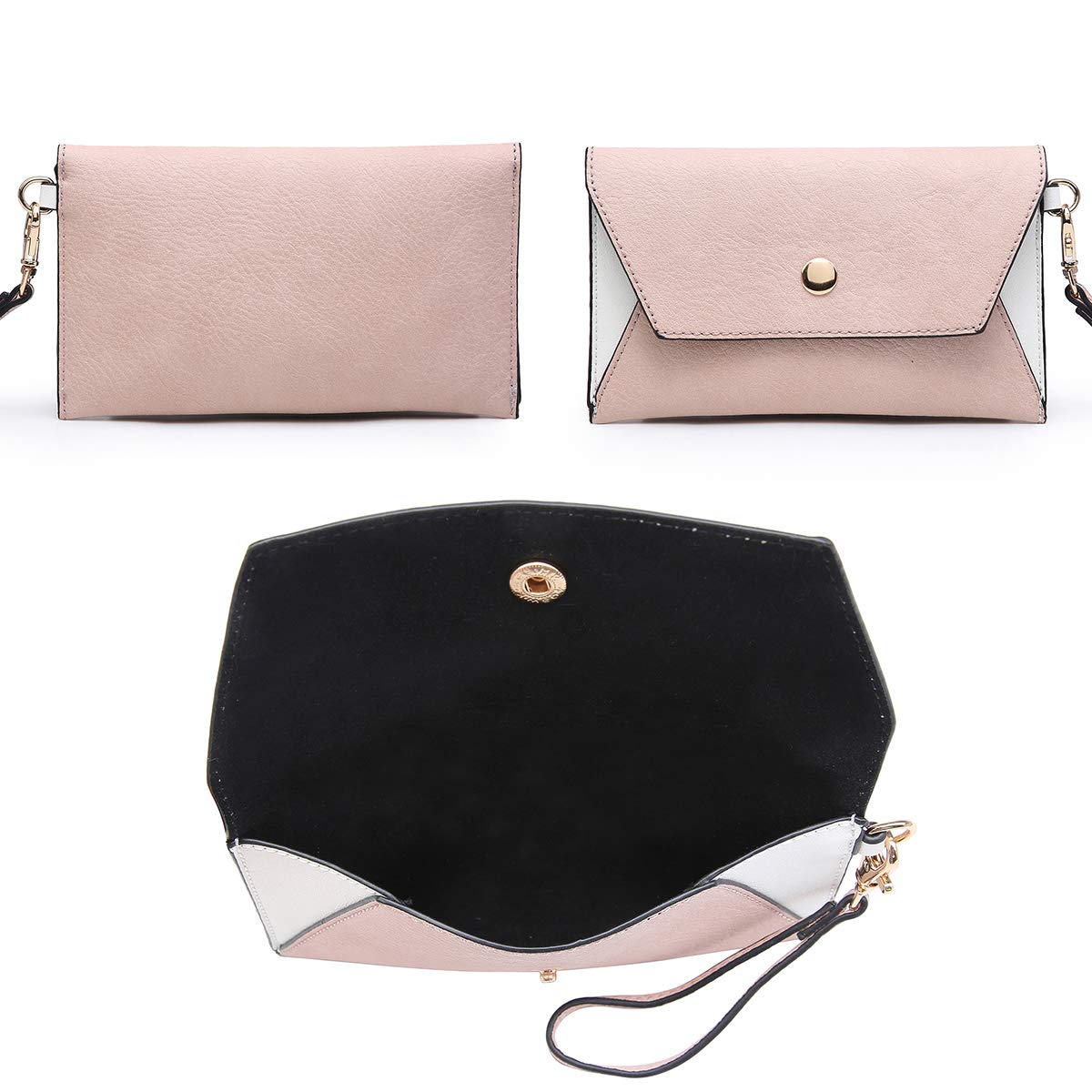 MARCO M KELLY Handbags and Purses for Women PU Leather Satchel Shoulder Bags Ladies Top Handle Work Tote with Wallet