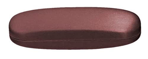 LLK SEVEN DREAMS INC Eye Glasses Case Hard Case Clam Shell Eyeglass Case With Soft Inner Lining Great As An Eye Glass Carry Case 52052 (Purple)