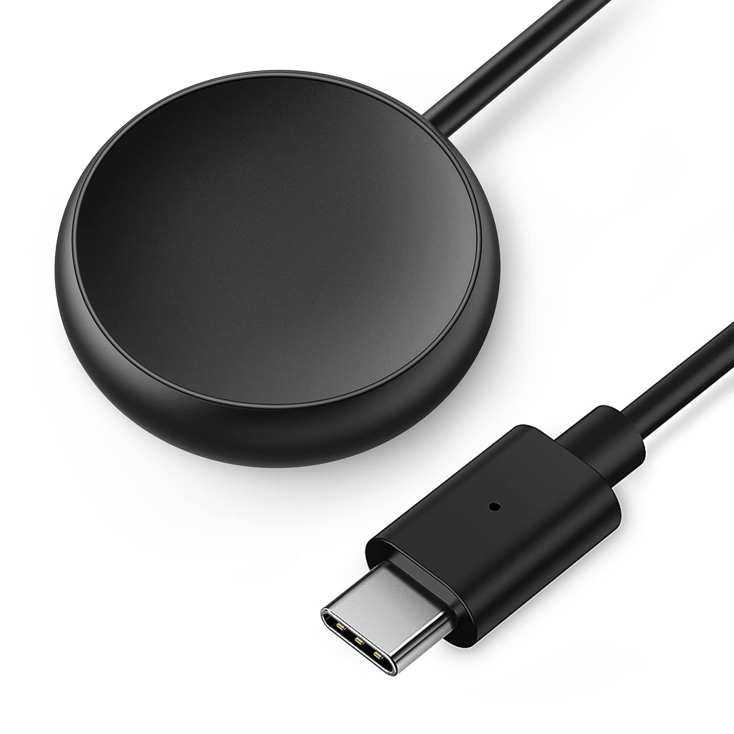 Tading [2 Pack ] for Pixel Watch Charger Compatible with Google Pixel Watch, Replacement USB C Magnetic Charging Dock Cable for Google Pixel Watch, Black - 3.3ft 100cm