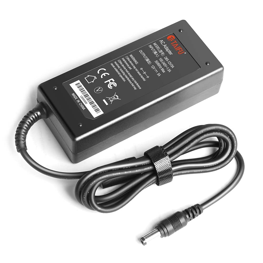 TAIFU 12V 4.17 60W 45W AC Adapter Power Cord Fit for Peloton Exercise Bike Console Model: PLTN-RB1VO PLTN-RB1V1 PLTN-RB1VQ GEN 1 2 3 1st 2nd 3rd Generation Tech ATS050T-P/A121 Power Supply