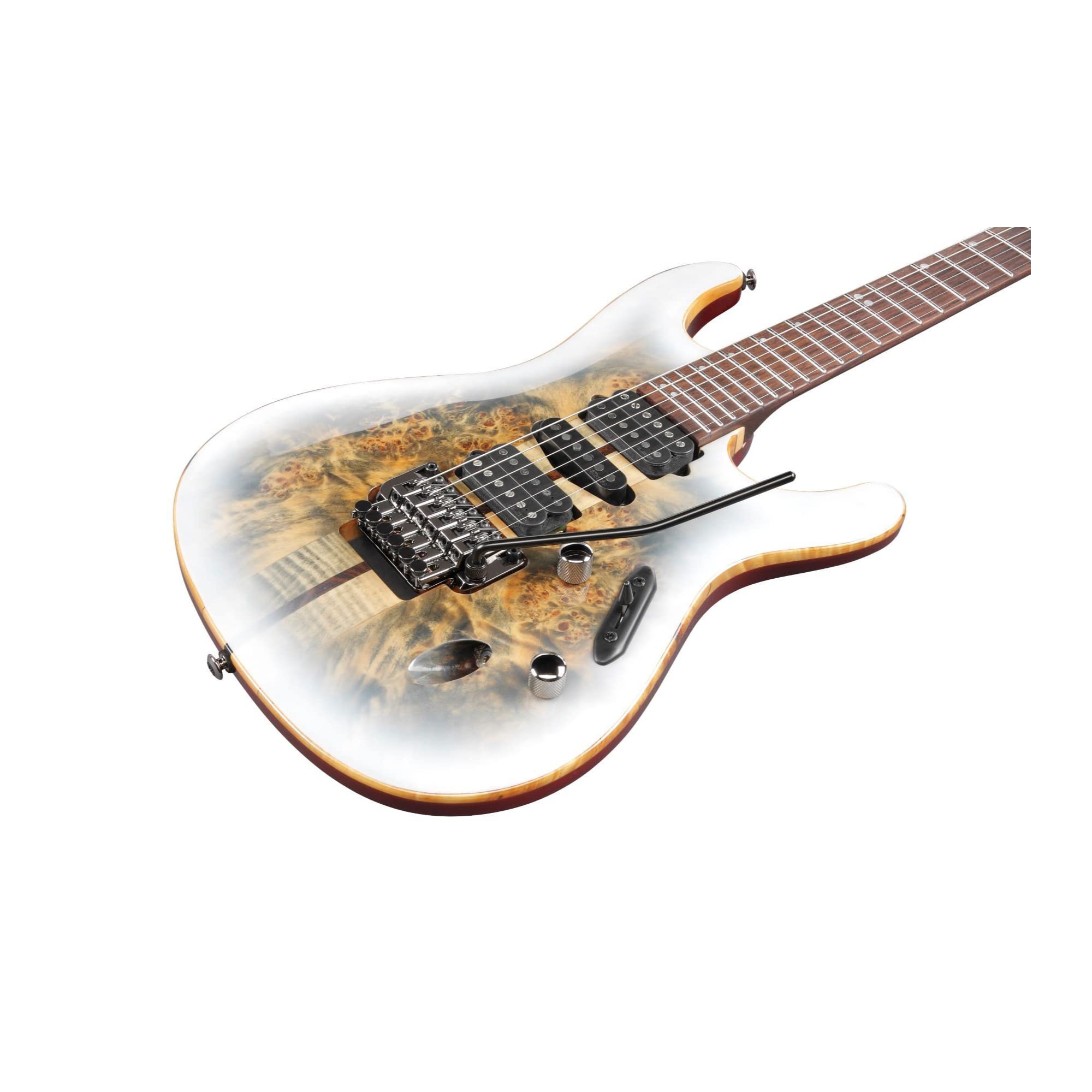 Ibanez S Premium 6-String Electric Guitar with Gig Bag (Right-Handed, White Frost Burst)
